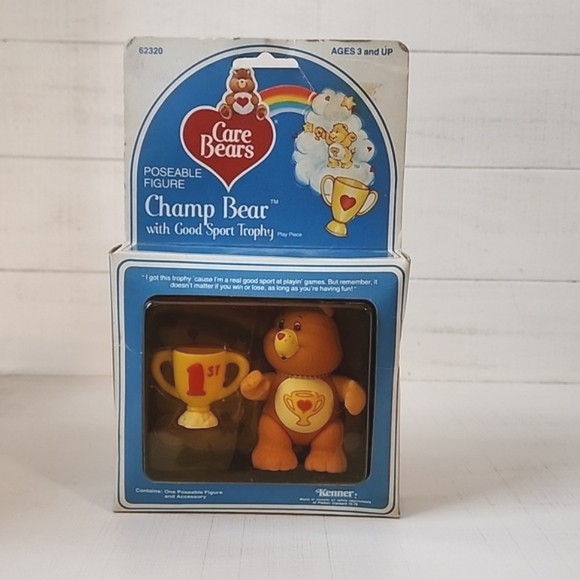 Care Bears | Toys | Care Bear Champ Bear | Poshmark